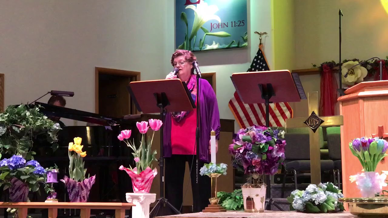 Chestnut Ridge Fellowship Church, Easter Service 2020 (part 2), Carolyn ...