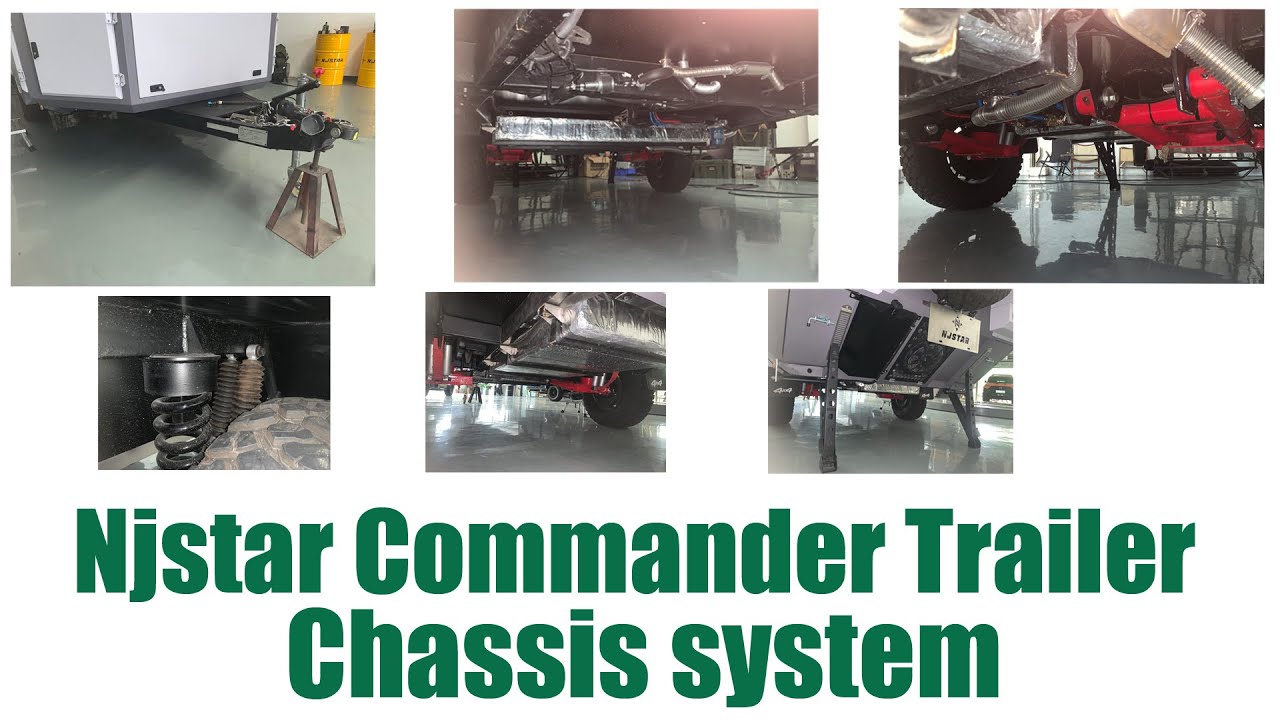 njstar commander off road trailer chassis review - YouTube