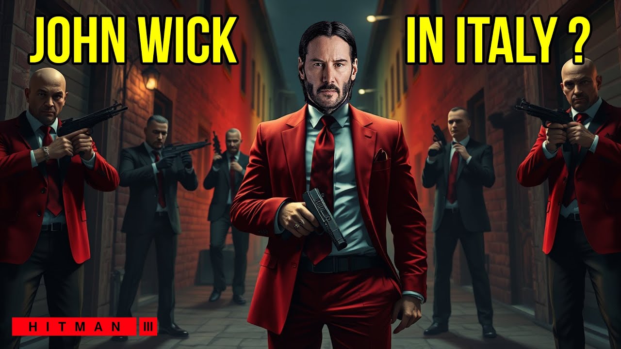I Sent John Wick To Fight Italian Mafia | Hitman 3 - YouTube