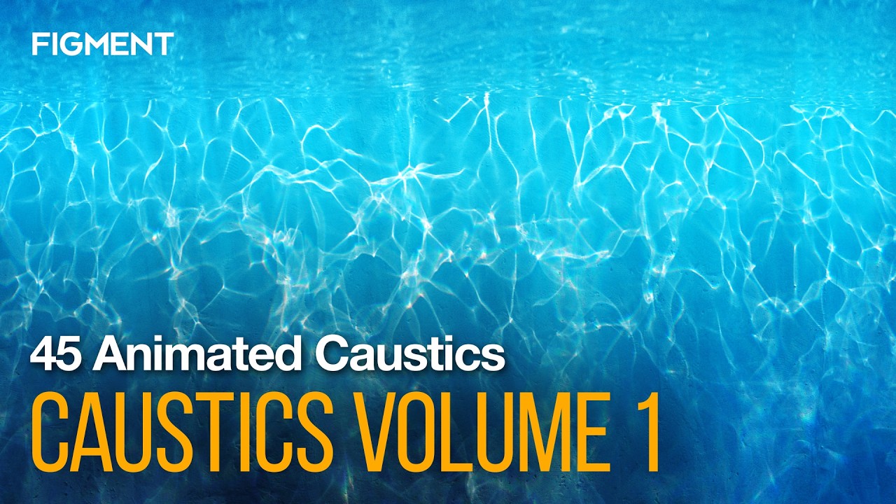 45 Realistic Animated Caustics Textures for 3D Artists | FIGMENT CAUSTICS 2024 | Product Trailer ...