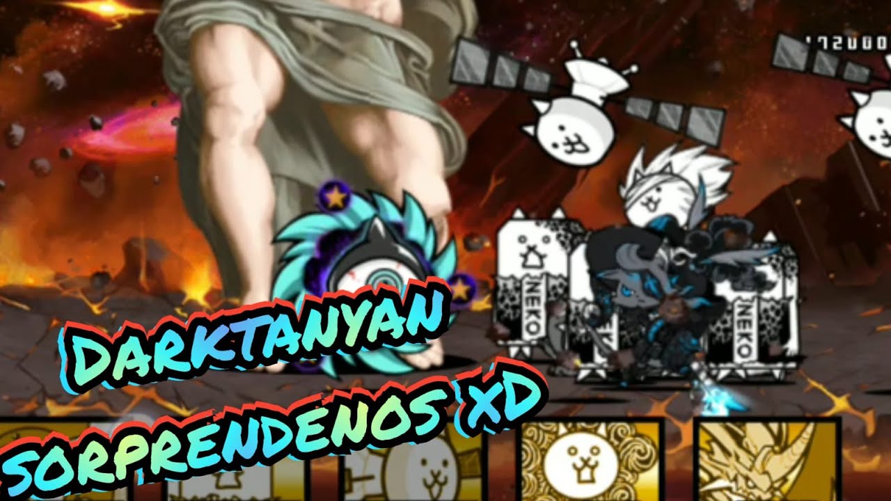 ME DIJERON QUE DARKTANYAN PODIA xD | THE BATTLE CATS - YouTube
