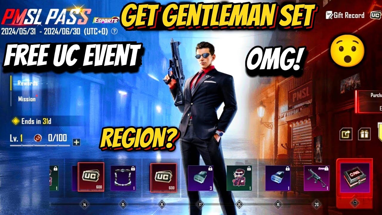 OMG! 😯 PMSL Pass Get Legendary Rewards | New Event Full Explain | PMSL ...