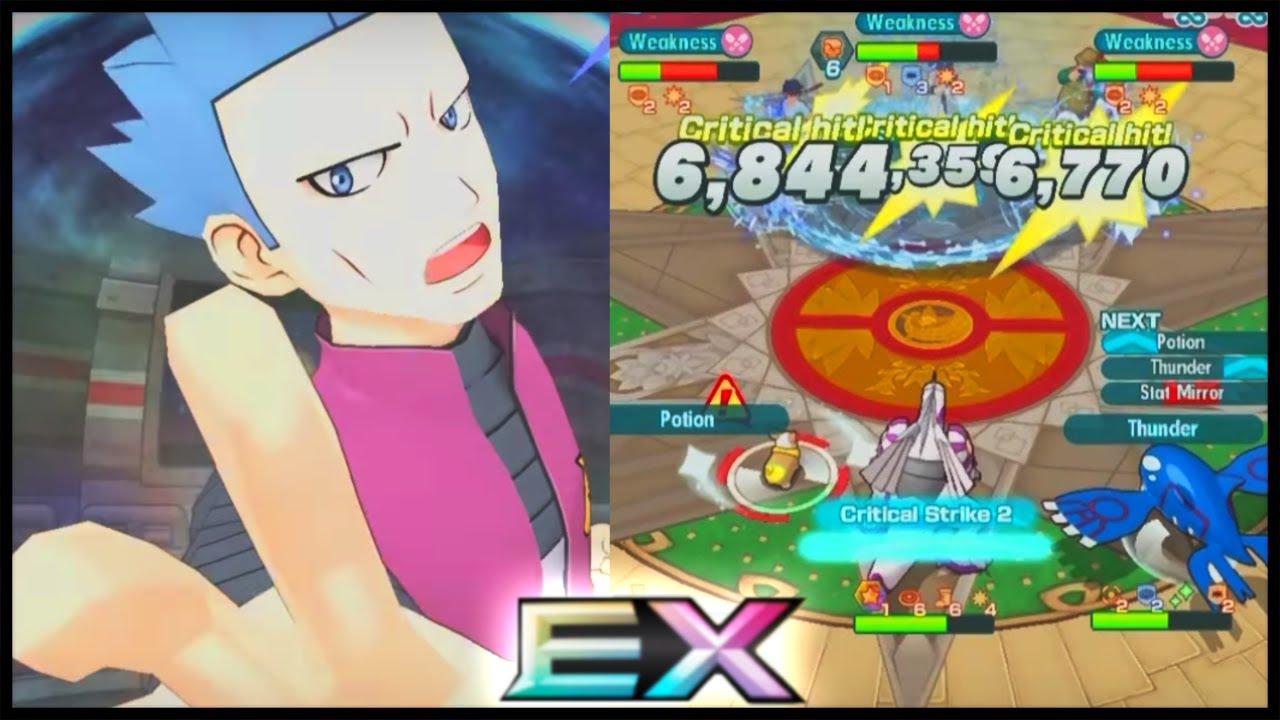 Is It Any Good...? 6 Star EX Cyrus & Palkia Showcase! | Pokemon Masters ...