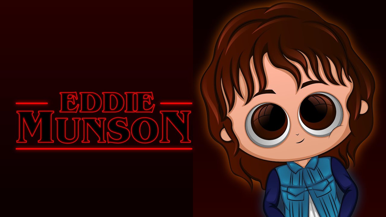 How to draw cute - Joseph Quinn AKA Eddie Munson - Easy Cute Drawing ...