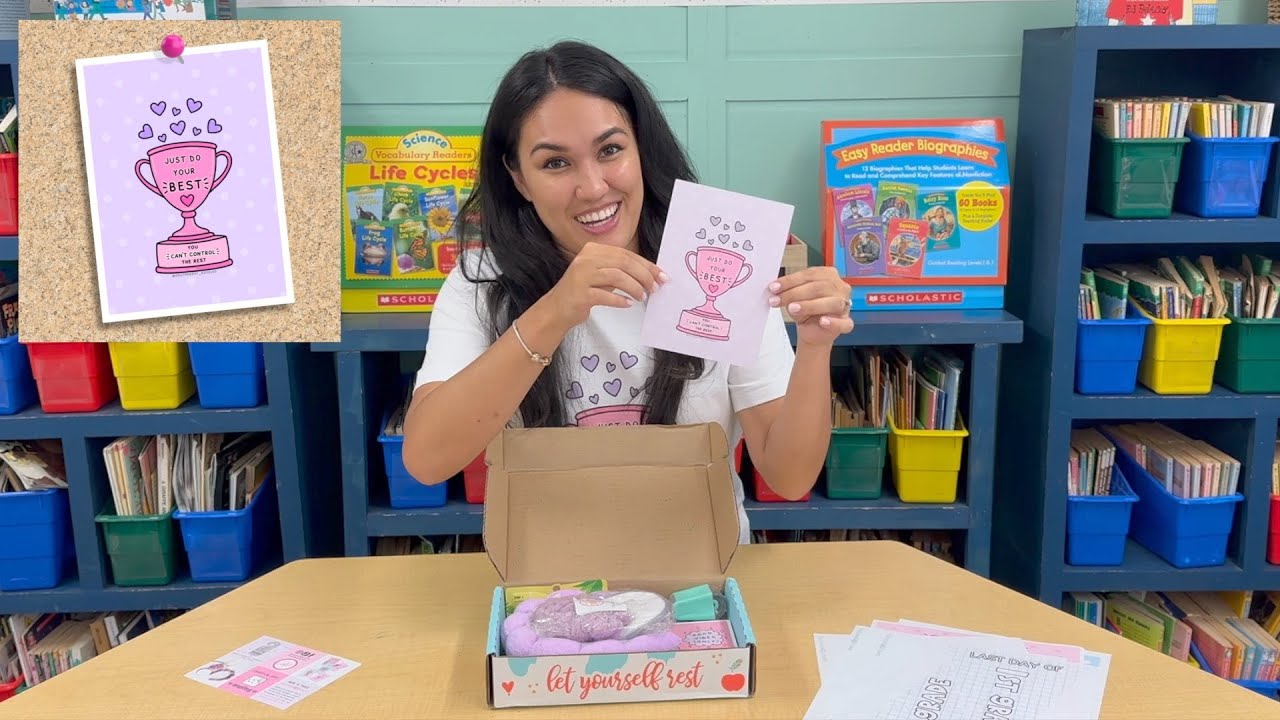 May 2023 Teacher Care Crate Unboxing - YouTube