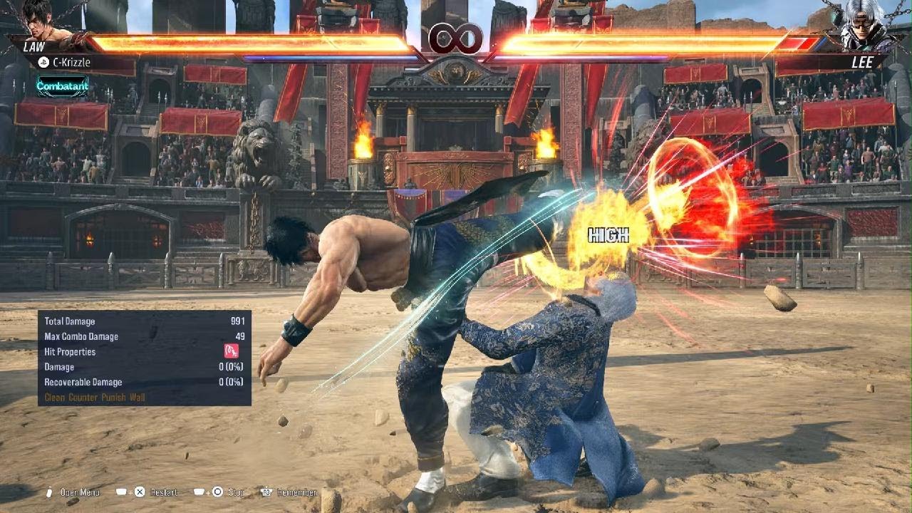 TEKKEN 8: speed tutorial - Law low parry best combos - YouTube