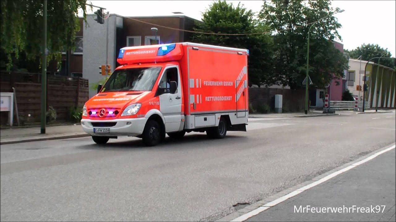Neuer RTW BF Essen FW 1 - YouTube