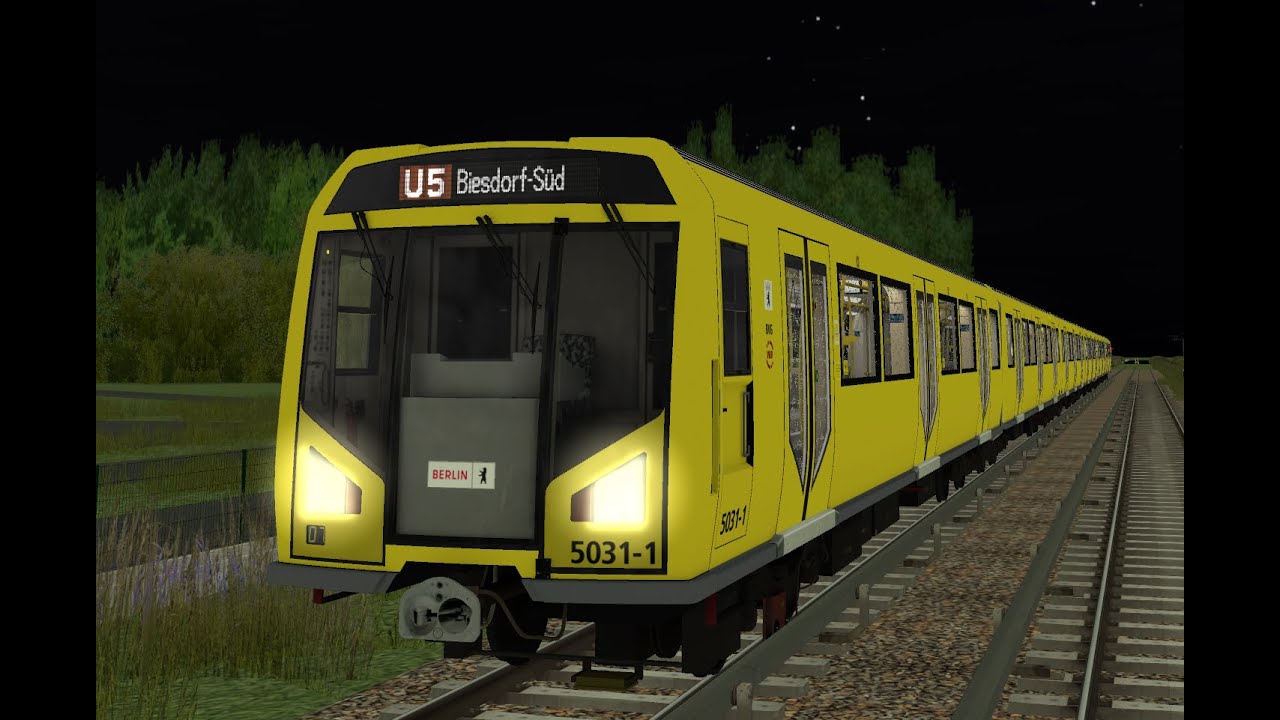 TS 2009 U-Bahn Berlin die neue U5 Strecke - YouTube