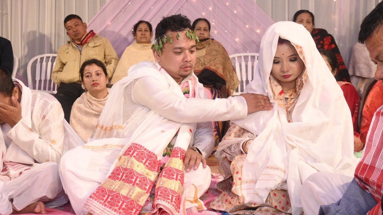 Diganta Rabha weds Drishti Gogoi - YouTube