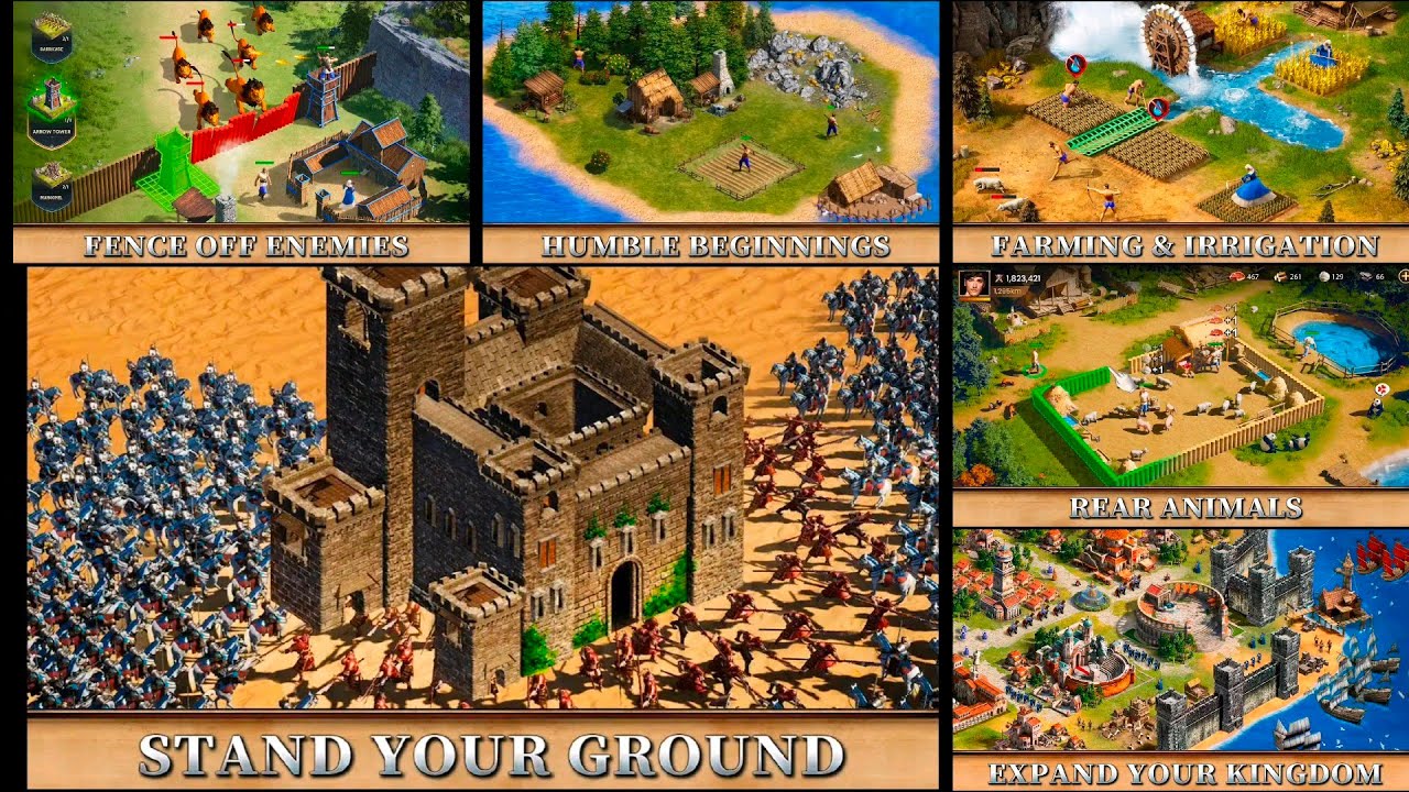 Rise Of Castle: Ice And Fire Gameplay - YouTube