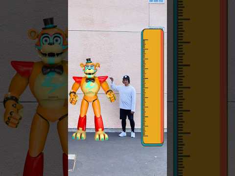 Comparing My Height to all the Five Nights at Freddy's characters!