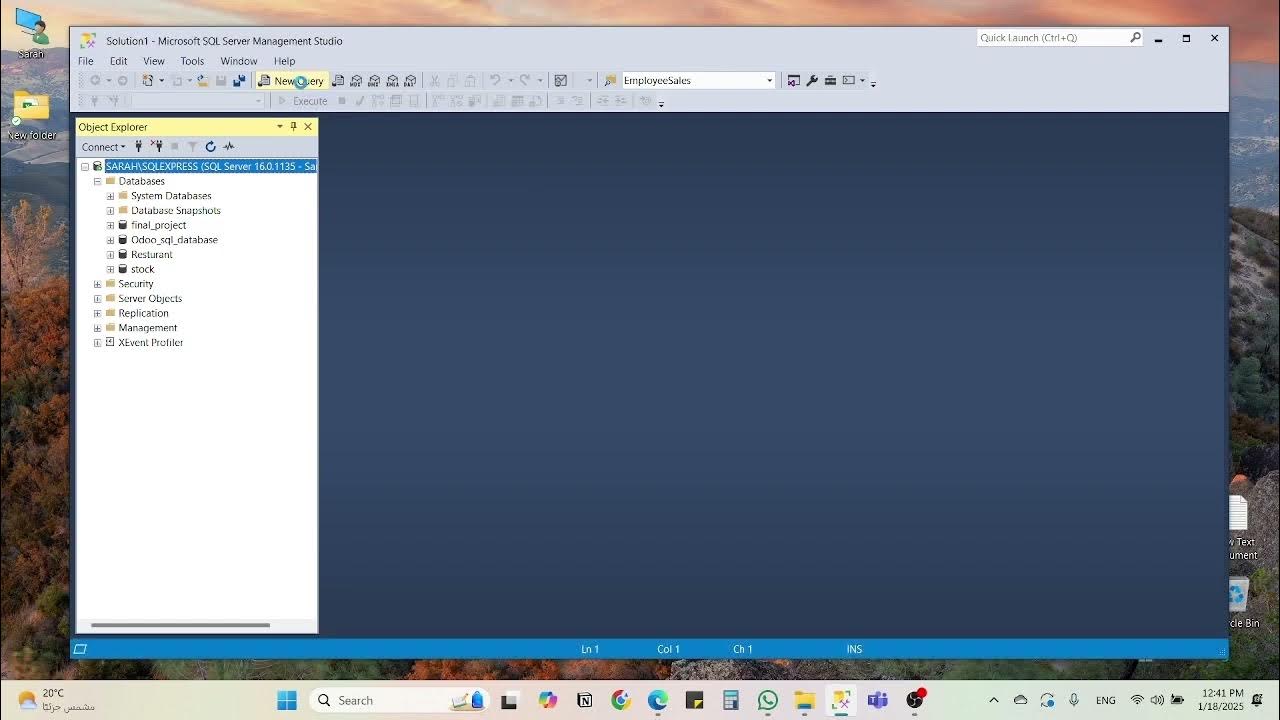 How to Create a Database Using SQL Server | Step-by-Step Guide for ...