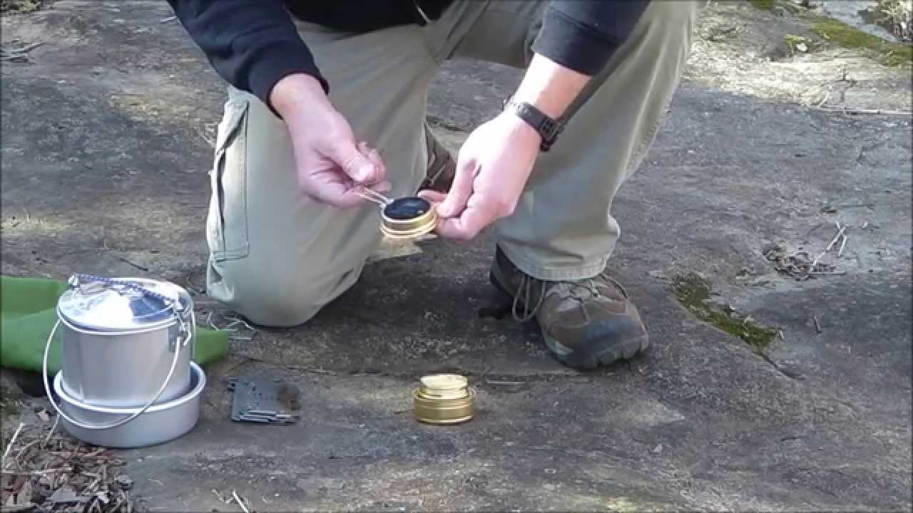 Four Leaf Gear Co Camp Stove & Trangia Spirit Burner Setup - YouTube