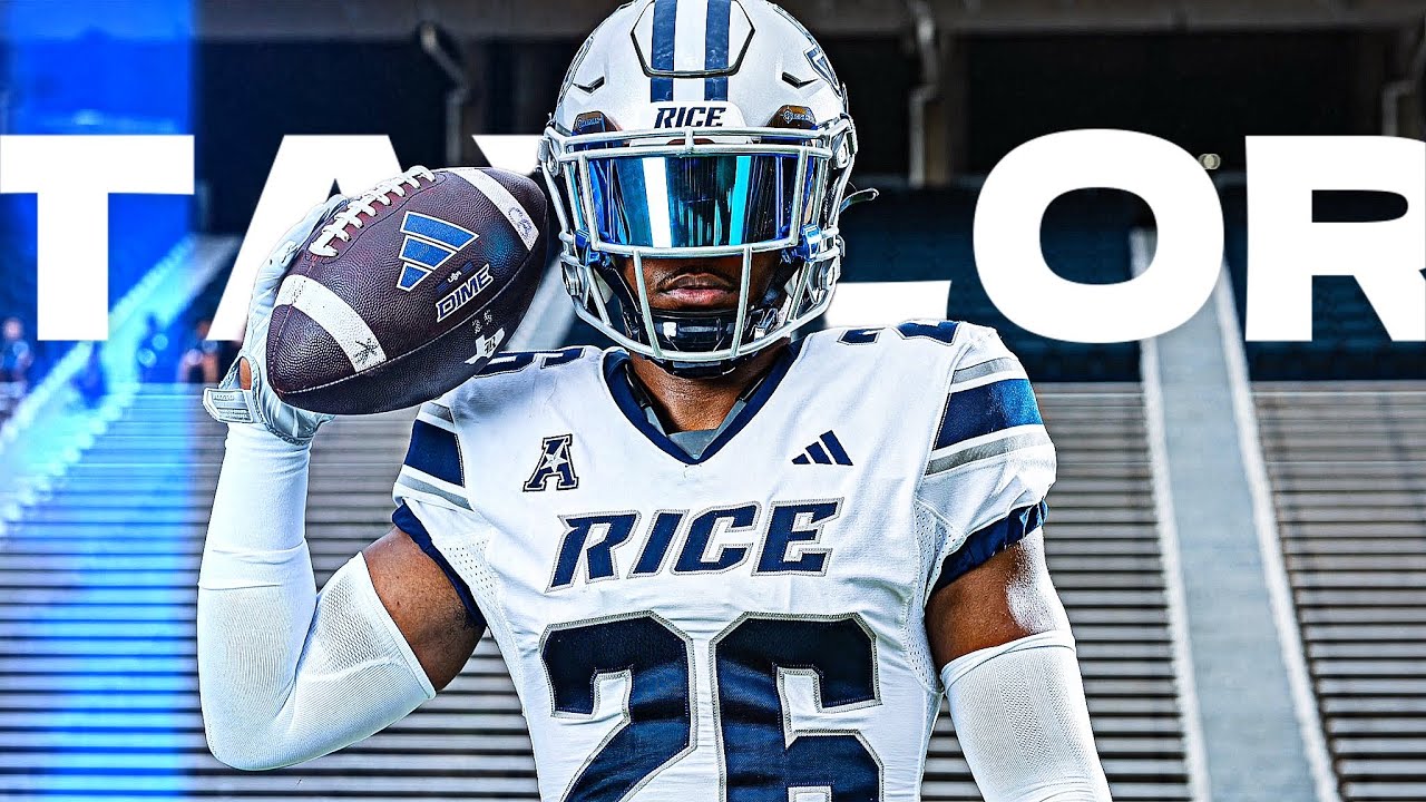 Gabe Taylor Rice Owls Highlights ᴴᴰ | Top SS In The NFL Draft 🔥(prod ...