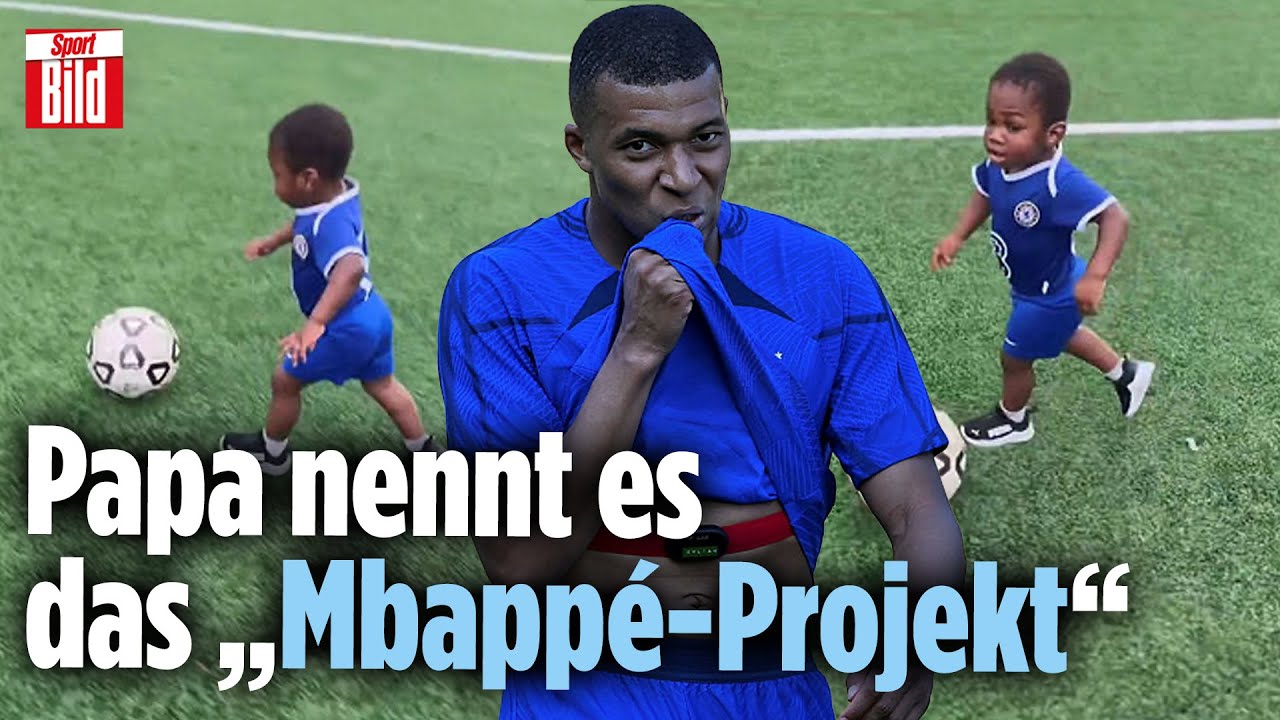 Mini-Mbappé? Einjähriger spaltet mit seinen Fußball-Skills das Internet ...