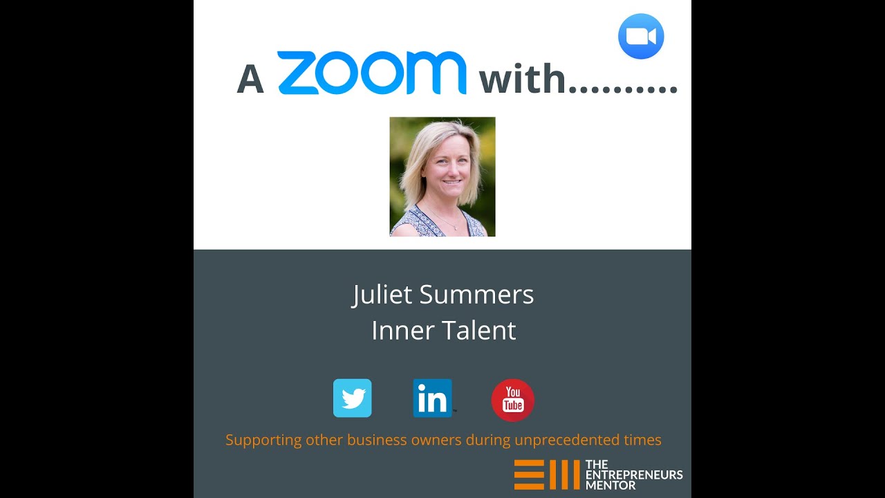 A Zoom with.....Juliet Summers - YouTube
