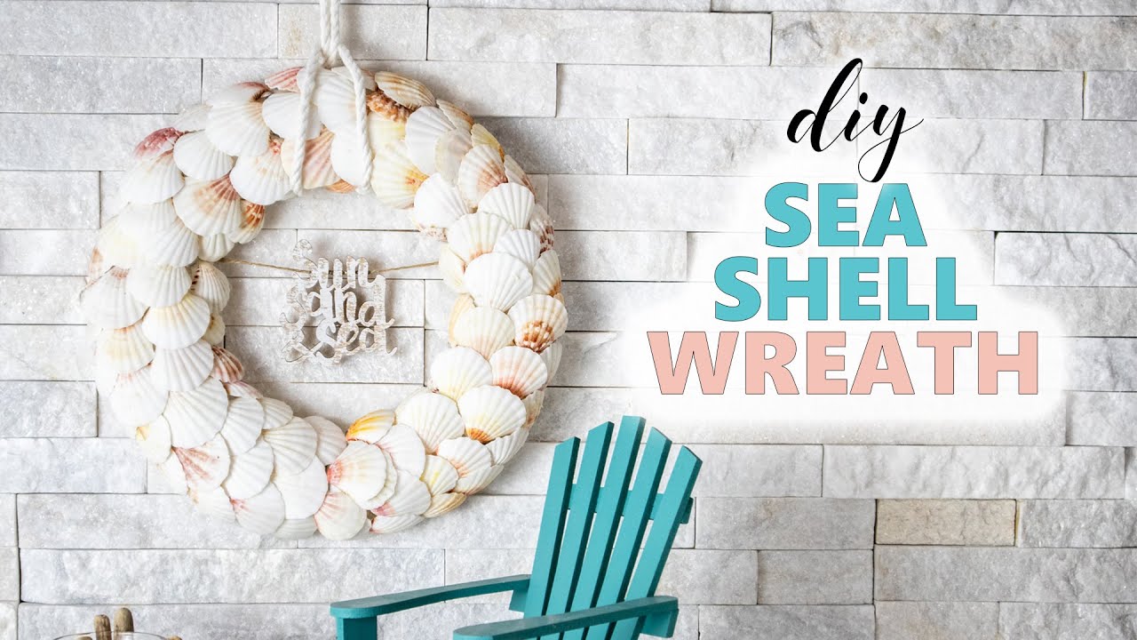 Seashell Wreath Tutorial - YouTube