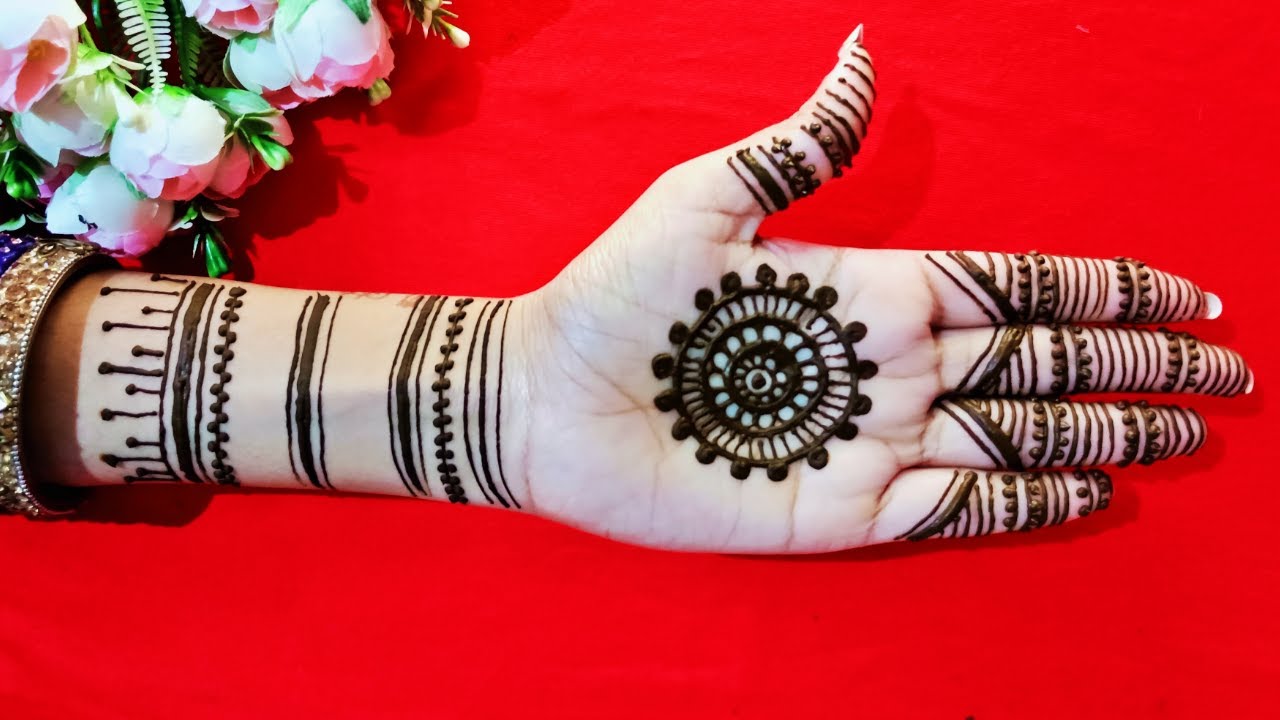 simple mehndi design || wedding mehndi || festival mehndi design ...