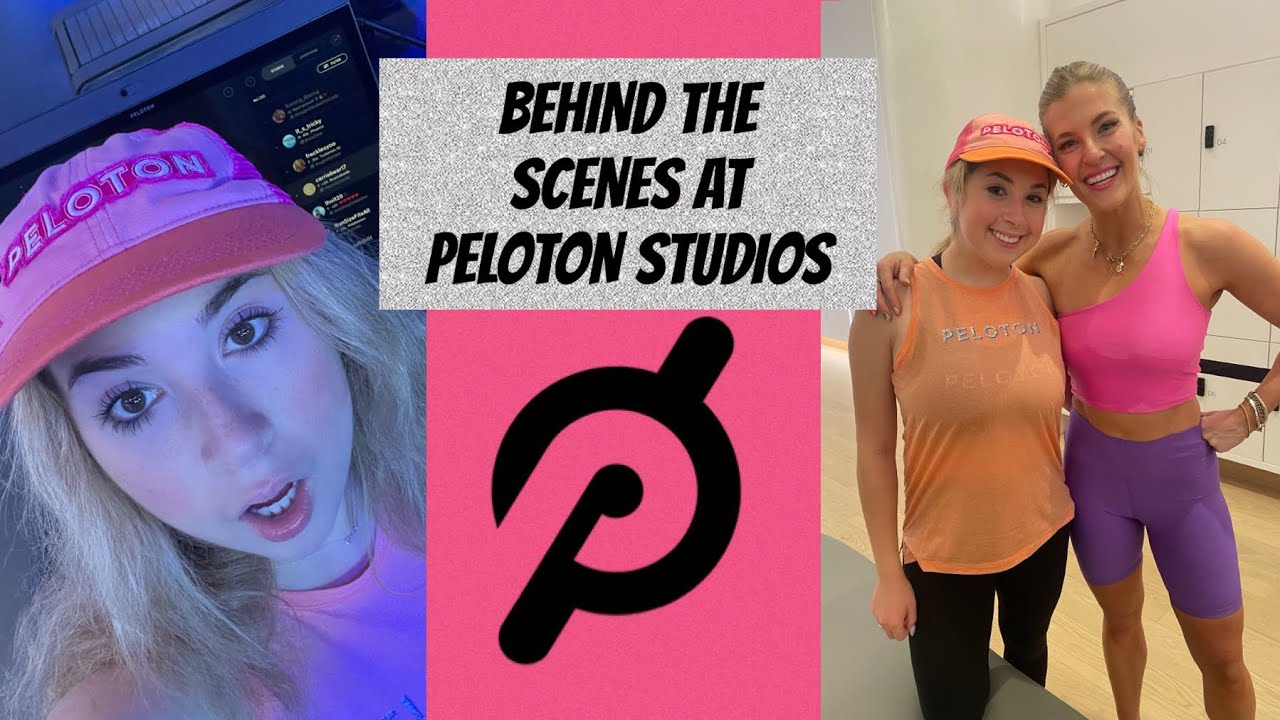 my first IN-PERSON PELOTON CLASS (*behind the scenes*) - YouTube