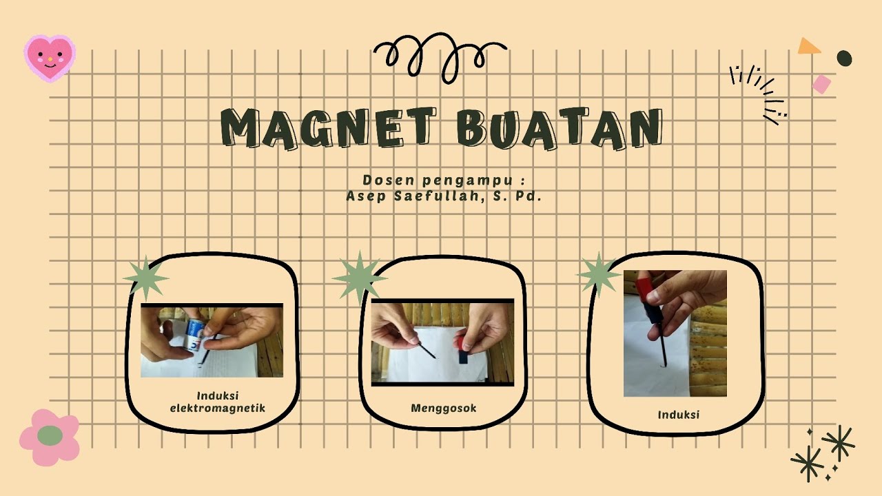 Video Percobaan Praktikum Membuat Magnet Buatan_Listrik dan Magnet ...