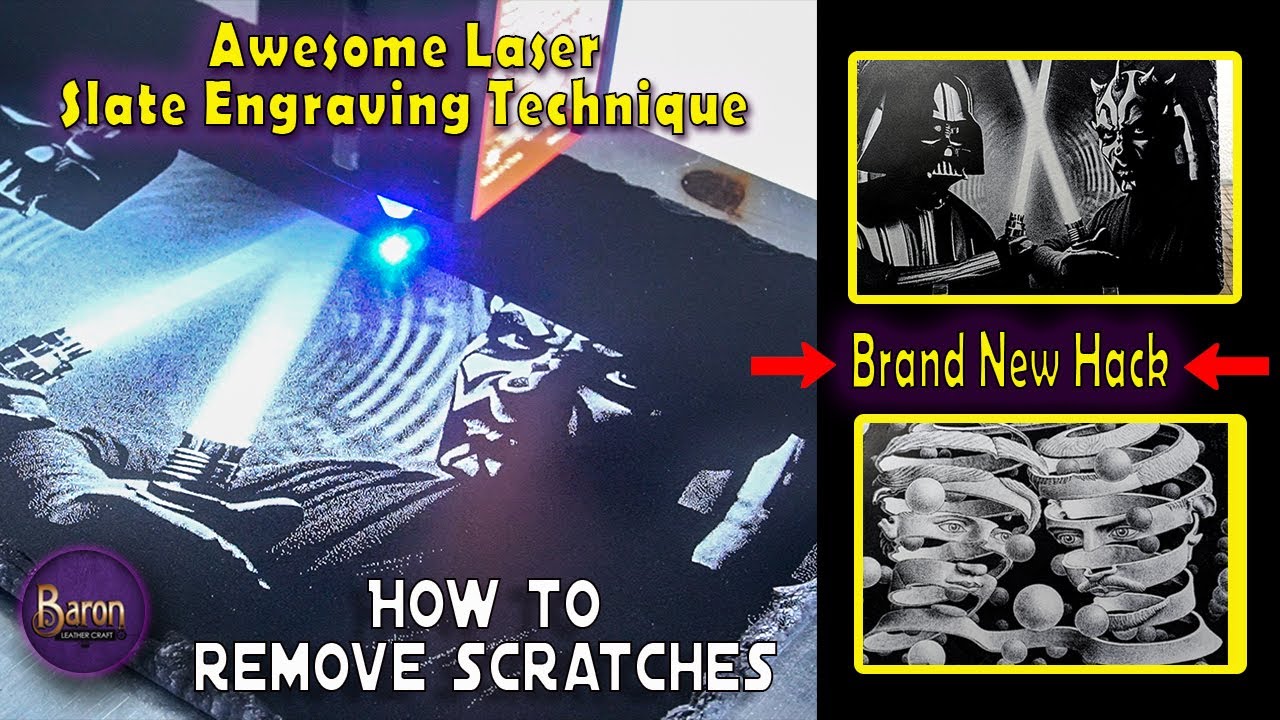 Shocking Slate Laser Engraving Technique That Actually Works! - YouTube