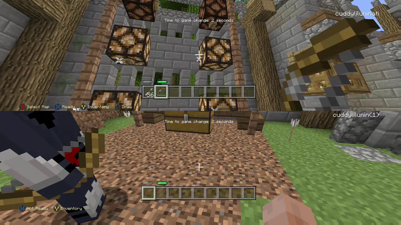 minecrafr xbox one pvp:da stick - YouTube