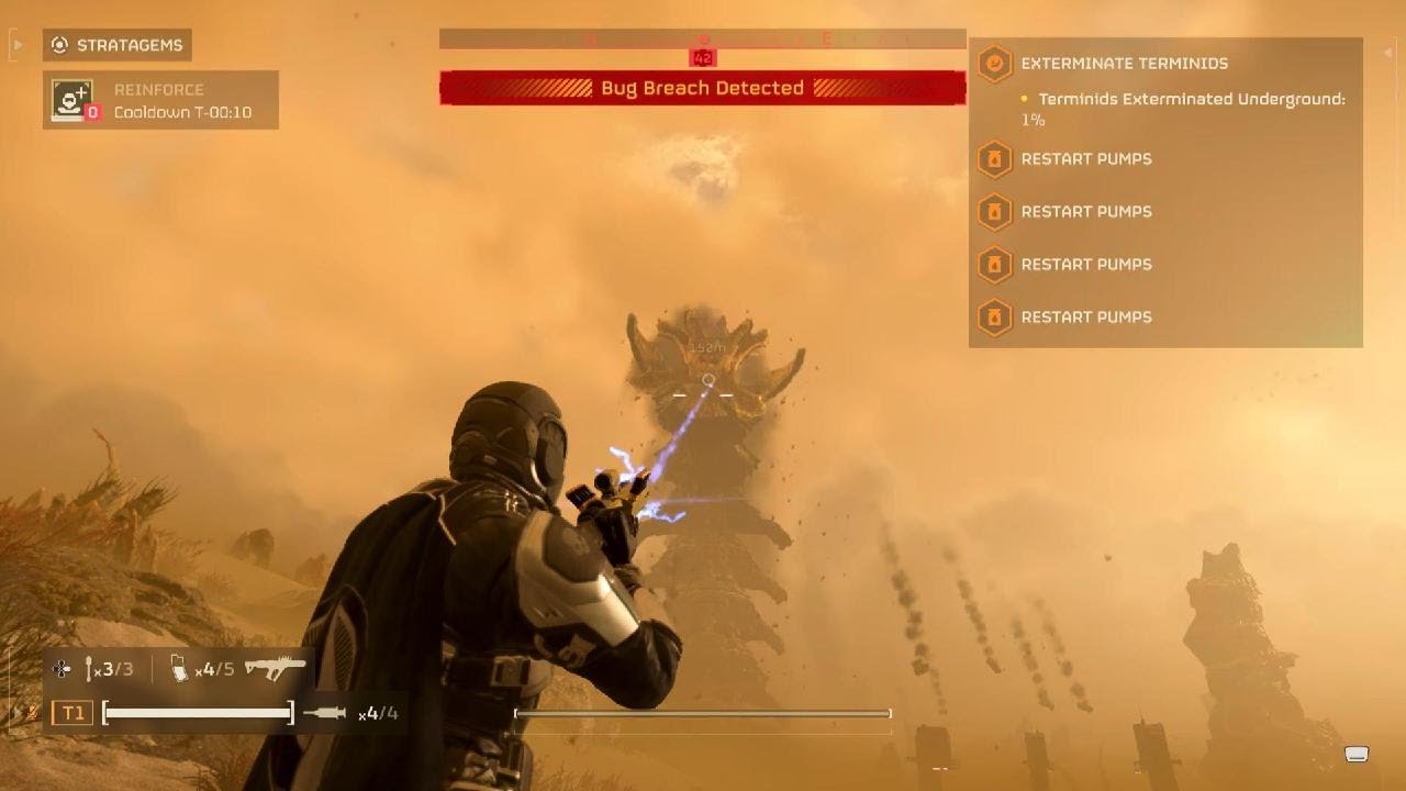Helldiver Tracks the Hive Lord map location with Resupply! - YouTube