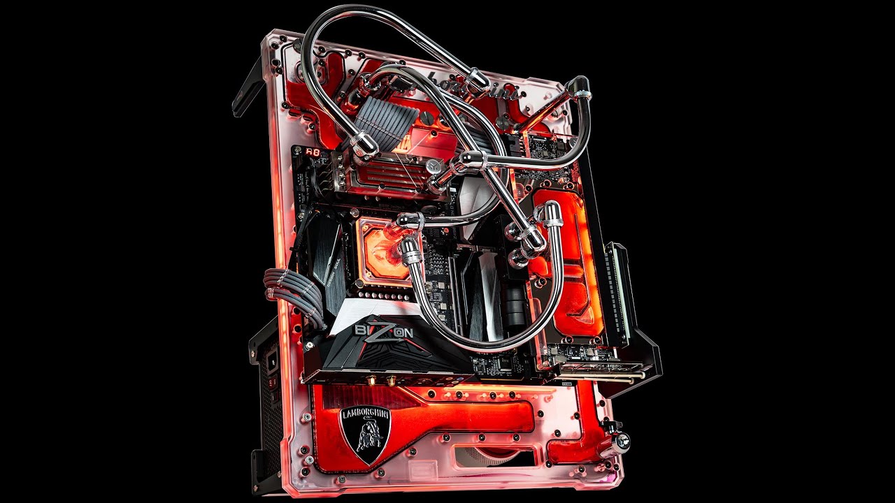 Bizon R1000 – Limited edition desktop PC – open-frame water-cooled ...