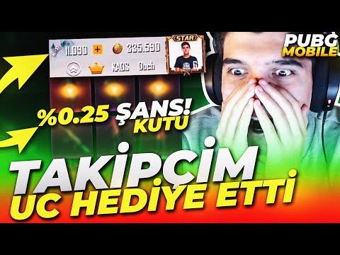0.25 ŞANSLA ÇIKAN KIYAFETE TEK ATTIM! | PUBG Mobile Kutu Açılımı 2020