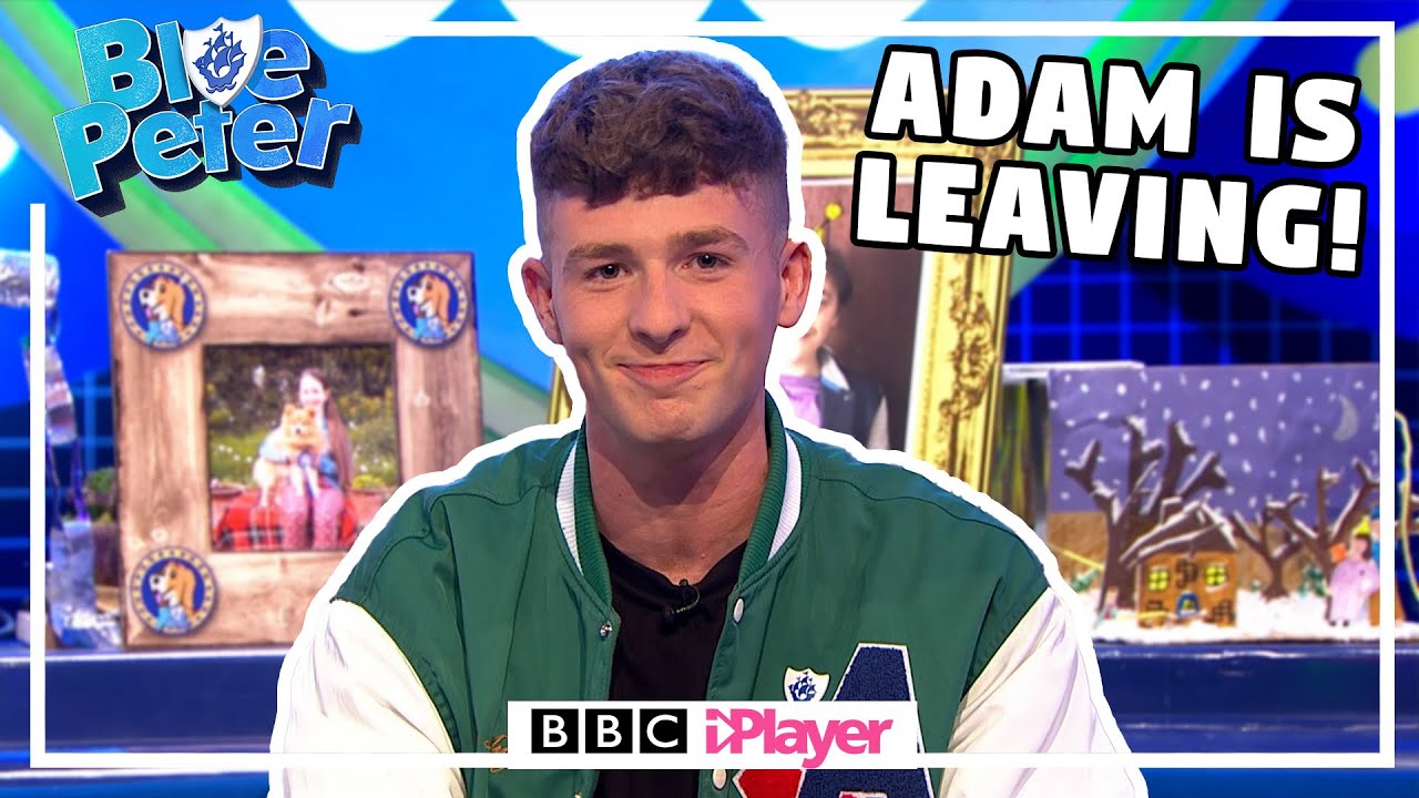 BIG ANNOUNCEMENT! Adam Beales Is Leaving Blue Peter 😭🌈💙 - YouTube