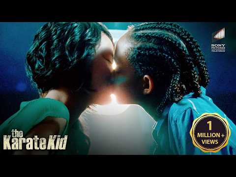 Dre's First Kiss on Valentine's Day | Dre and Meiying | The Karate Kid