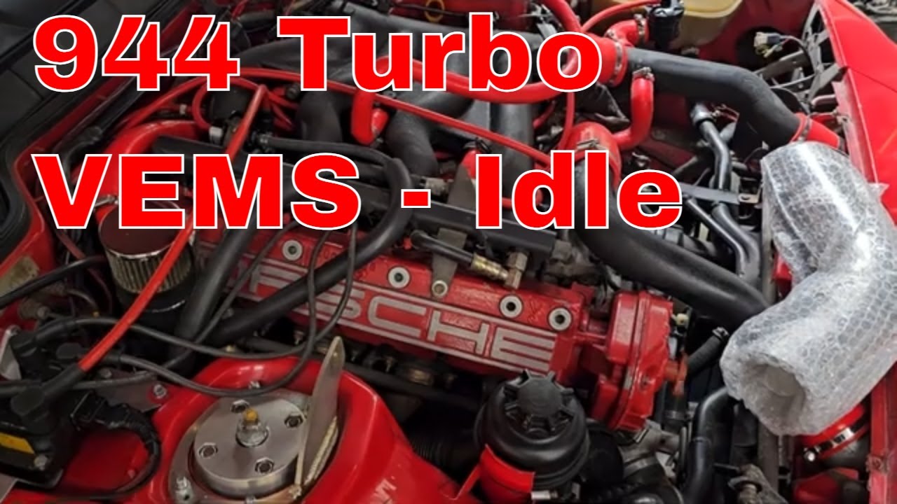 944 startup and idle on VEMS. Wastespark ignition and sequential ...