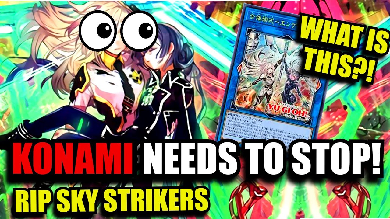 KONAMI, STOP RUINING SKY STRIKERS - Yu-Gi-Oh! Rant - YouTube