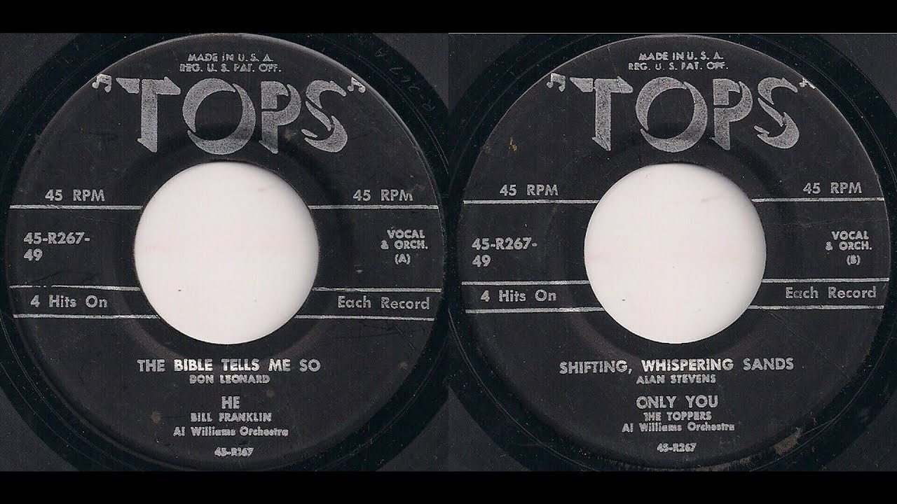 Al Williams Orch.- Tops Records 45-R267- Shifting, Whispering Sands ...