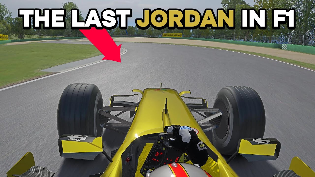 The Final Year of Jordan: A Lap at Imola in the 2005 Jordan EJ15 - YouTube
