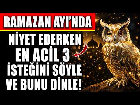 En Acil 3 İstek Duası! Ramazan Ayı’nda Mutlaka Dinle