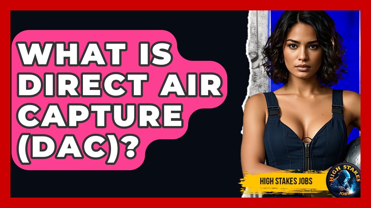 What Is Direct Air Capture (DAC)? - High Stakes Jobs - YouTube