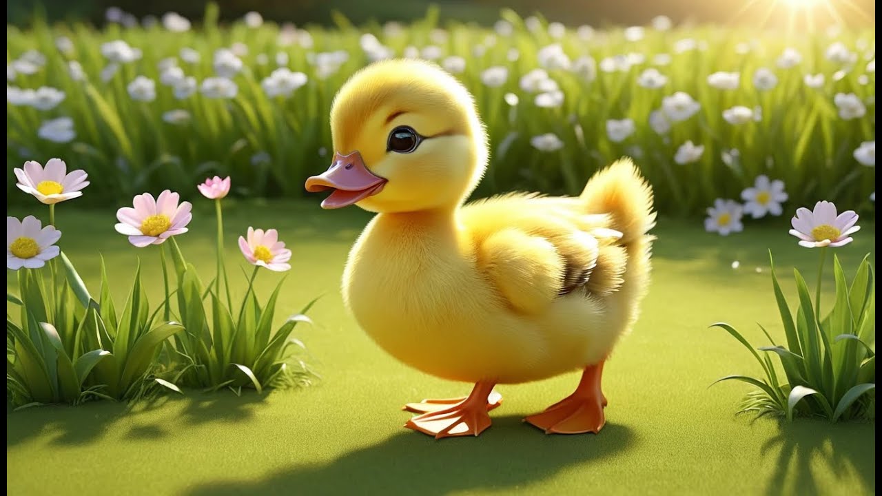 Baby Duck, Quick, Quick, Quick | Fun Duck Song for Kids | Playful ...