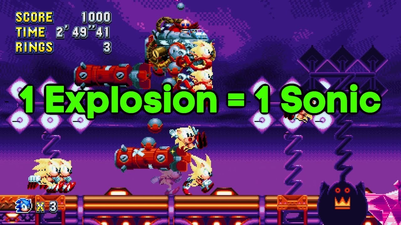 Sonic Mania - Explosions Spawns Sonic Instead - Real Ending!? + Mirage ...