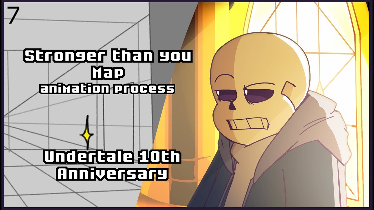 (Proceso de animacion) Stronger Than You - Undertale | Collab Animado ...