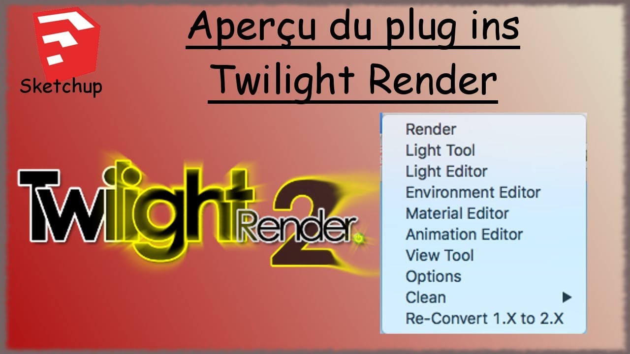Sketchup - 43 - Aperçu Twilight Render 2 / Overview Twilight Render 2 ...