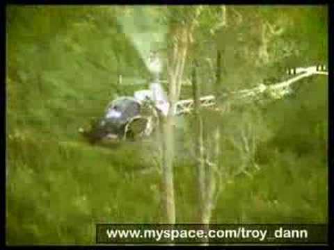 Troy Dann and his helicopter crash - YouTube
