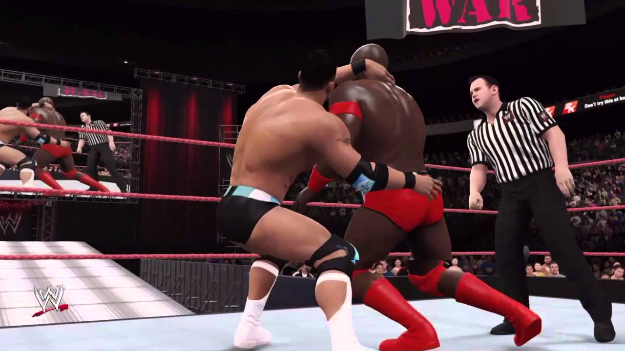 WWE2K16 September Week 1 Raw Match 5 IC Tournament Quarter-Round Ahmed ...