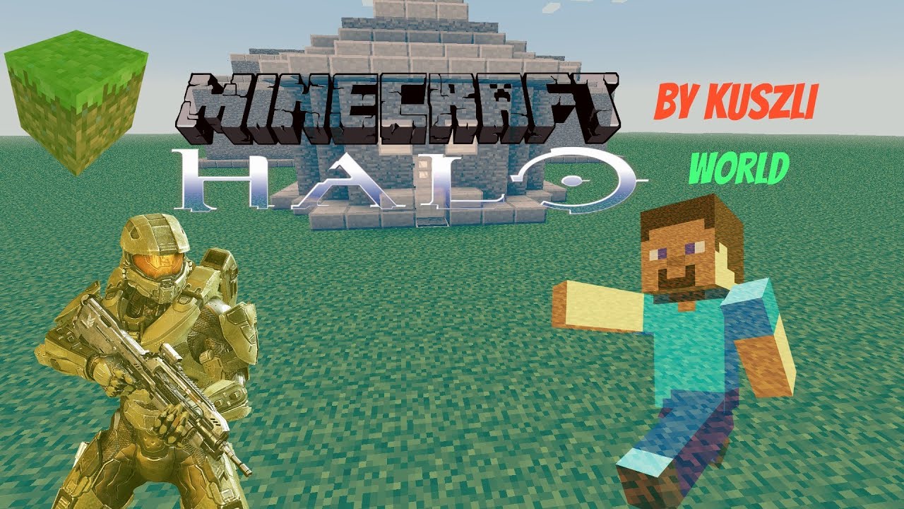 Minecraft-Halo World In Progress...!!!! - YouTube