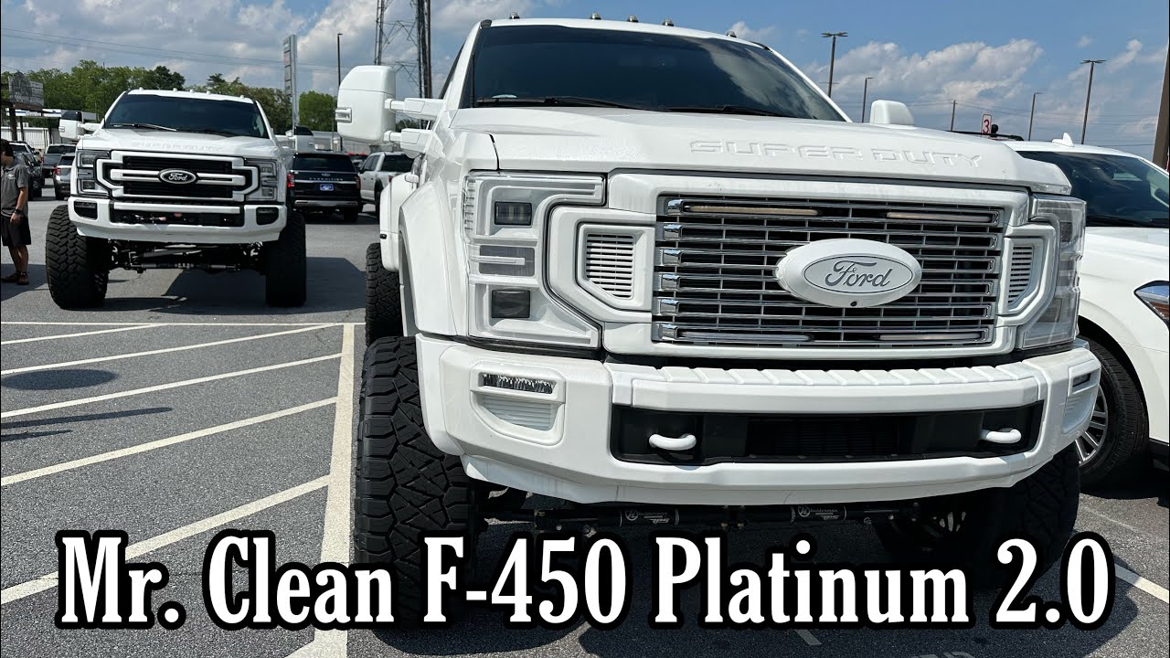 Ford F-450 Platinum Mr. Clean Reserve Edition- Headed to New York ...