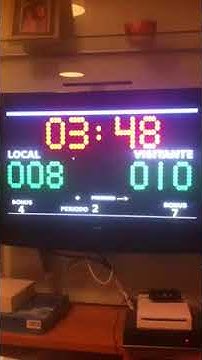 open scoreboard raspberry Pi - YouTube