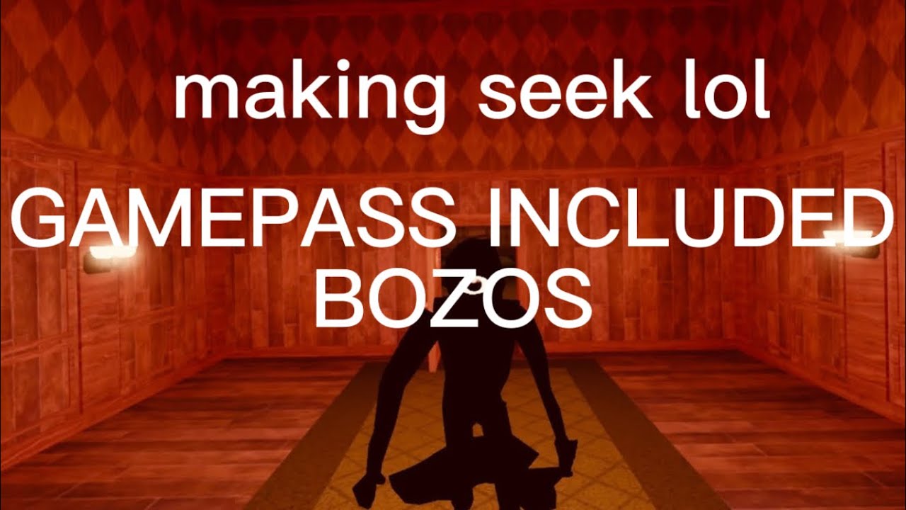 MY FIRST TUTORIAL VIDEO!(How to make Seek from Roblox Doors👁 - YouTube