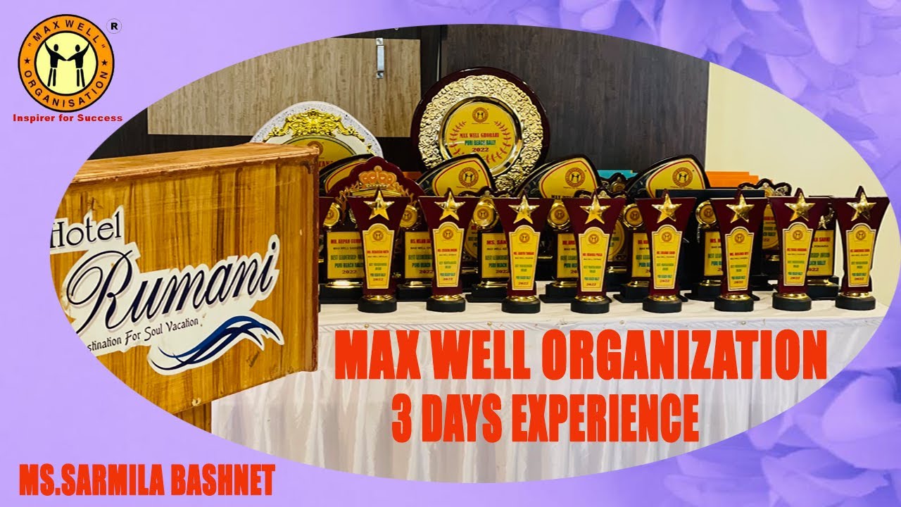 3Days Experience || Max Well Organization || Sarmila Bashnet. - YouTube