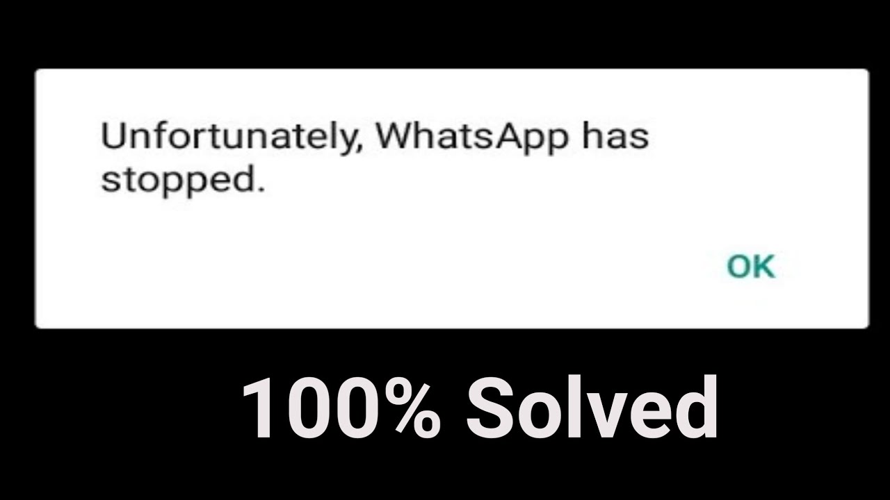 Unfortunately Whatsapp Has Stopped Problem YouTube unfortunately-whatsapp-has-stopped-problem-youtube