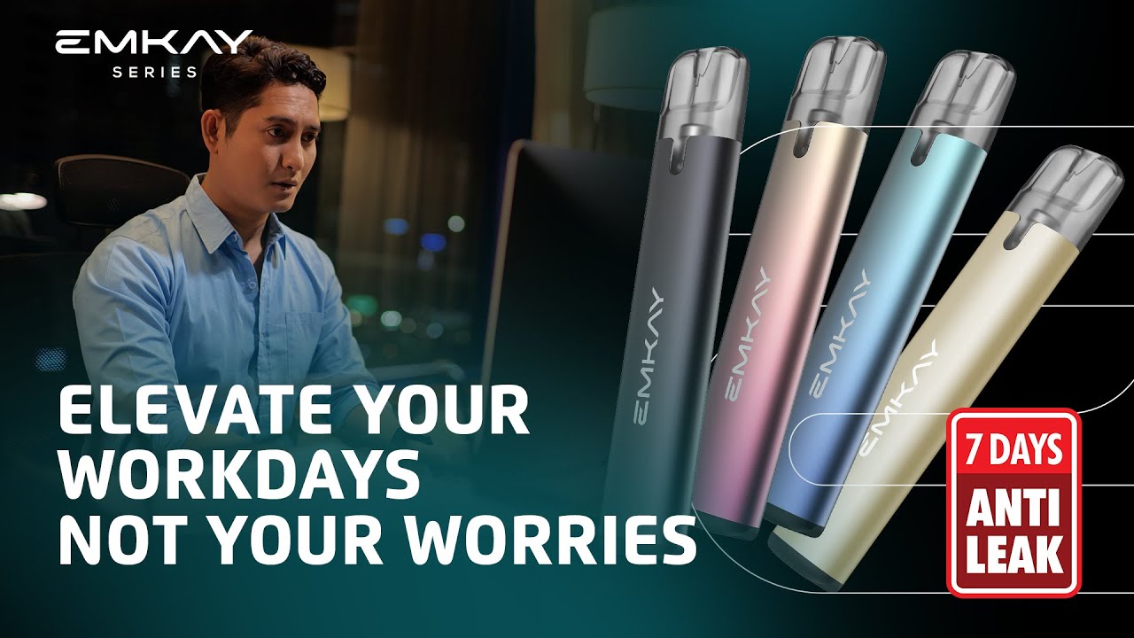 EMKAY E-TYPE POD | 7 Days Anti Leak - YouTube